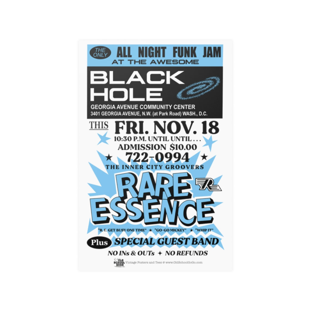 **Poster – Black Hole – Rare Essence – GoGo Poster
